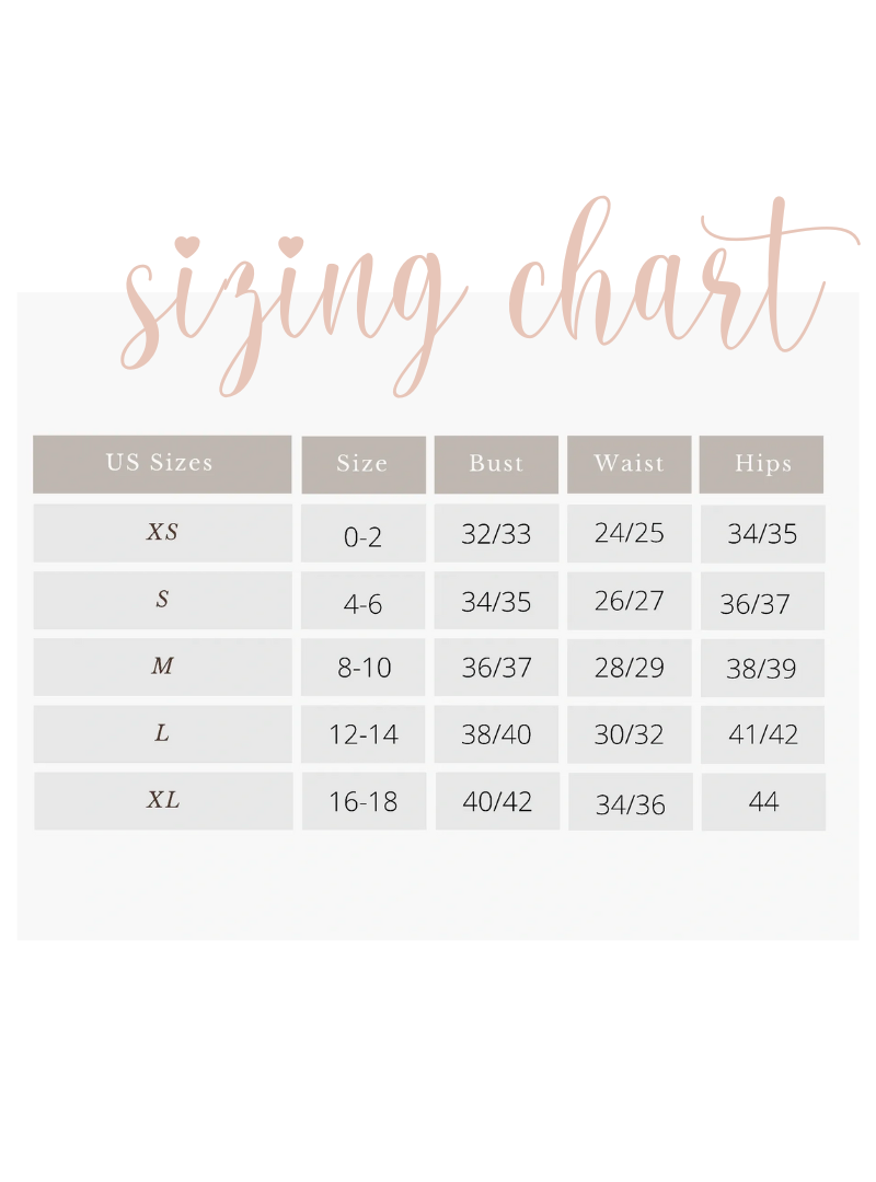 Size Chart – Scrap-Work